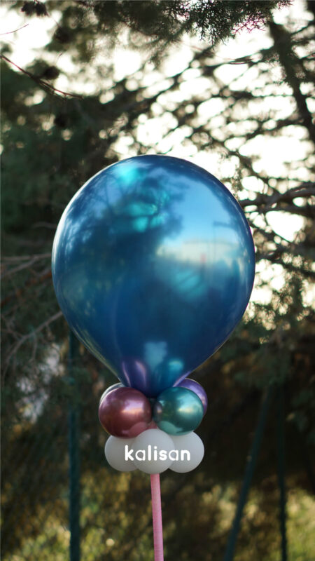18" - 45 cm Mirror (Krom) Jumbo Balonlar 5'li - Kalisan Balon